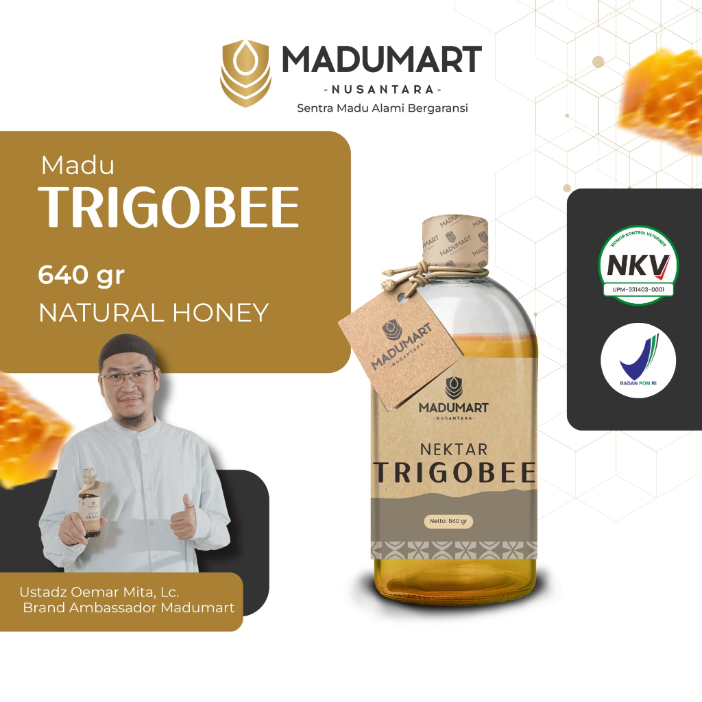 Jual MADU TRIGOBEE MADUMART Madu Klanceng Trigona Murni 100% Asli Madu Sejuta Manfaat | Shopee ...
