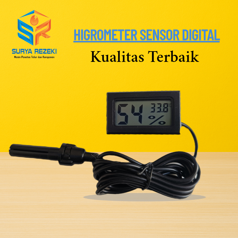 Jual thermometer hygrometer digital sistem sensor | Shopee Indonesia