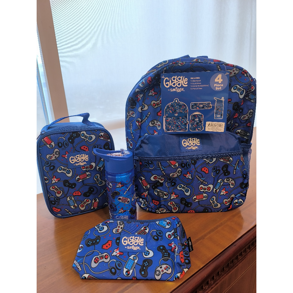 Jual BACKPACK BLUE GAME - SMIGGLE SET RANSEL | Shopee Indonesia