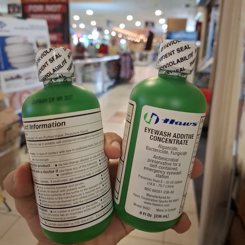Jual Cairan Pencuci Mata / Eyewash HAWS Bacteriostatic Additive-9082 ...