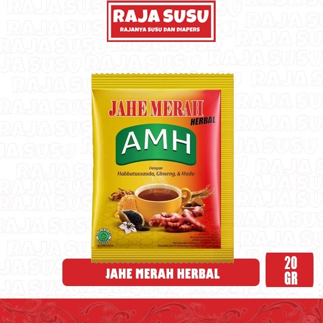 Jual (Gift) AMH JAHE MERAH HERBAL 20GR SACHET | Shopee Indonesia