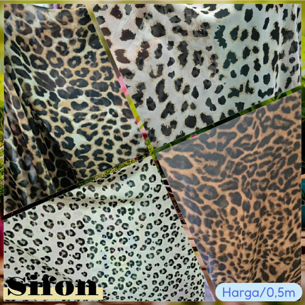 Jual KAIN SIFON PREMIUM MOTIF MACAN - KAIN MOTIF MACAN - KAIN SIFON ...