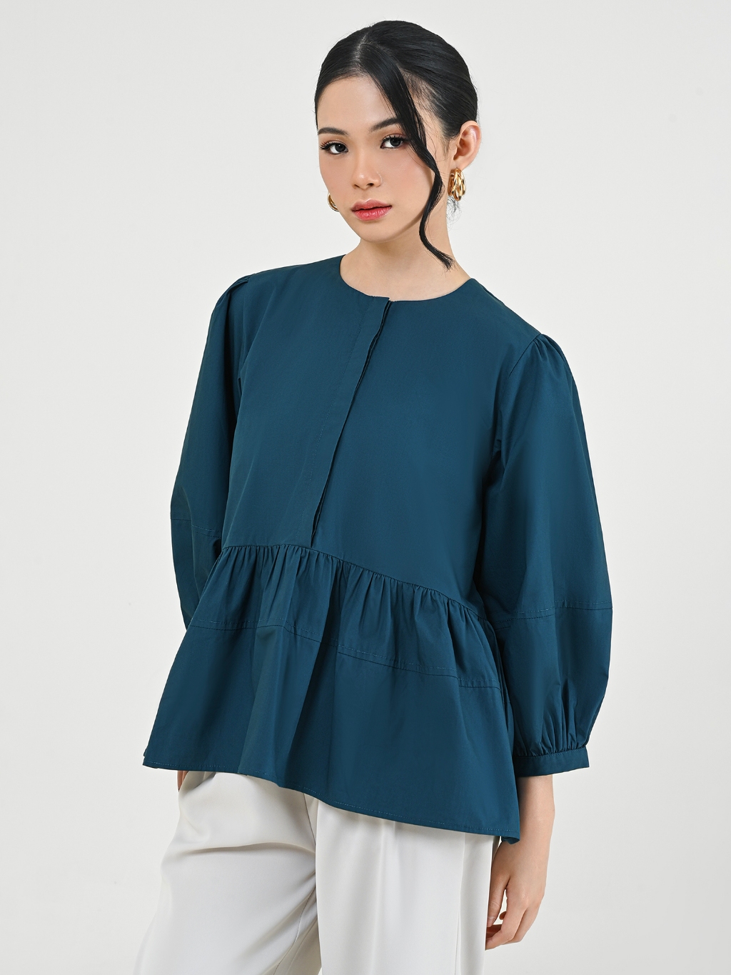 Jual Geulis.id MAYIKO BLOUSE / BLOUSE WANITA (2 warna) | Shopee Indonesia