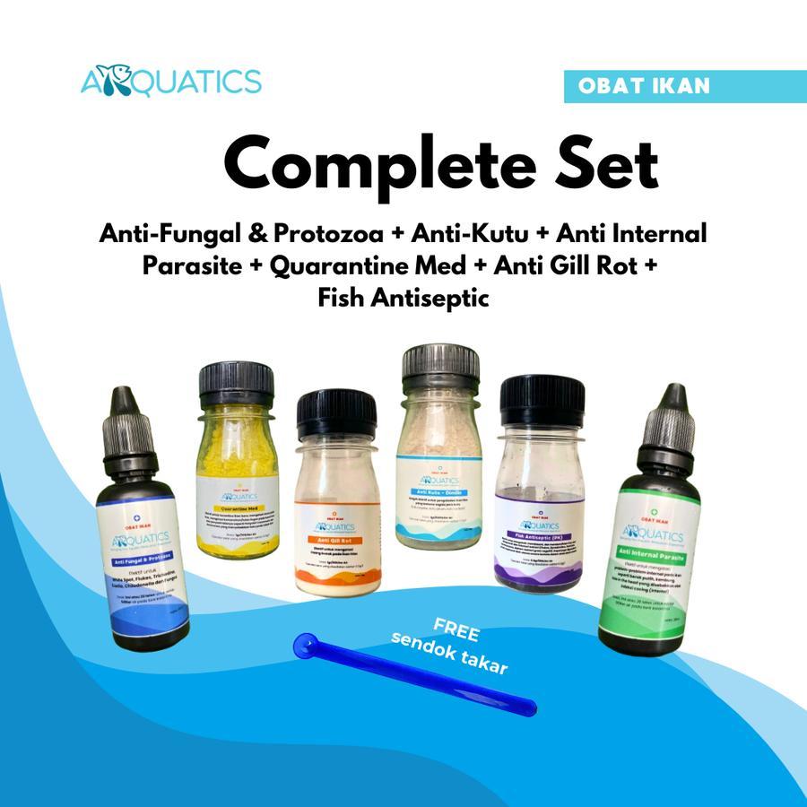 Jual Obat Ikan ARQ - Complete Set (6 Jenis Obat Ikan Hias) | Shopee ...