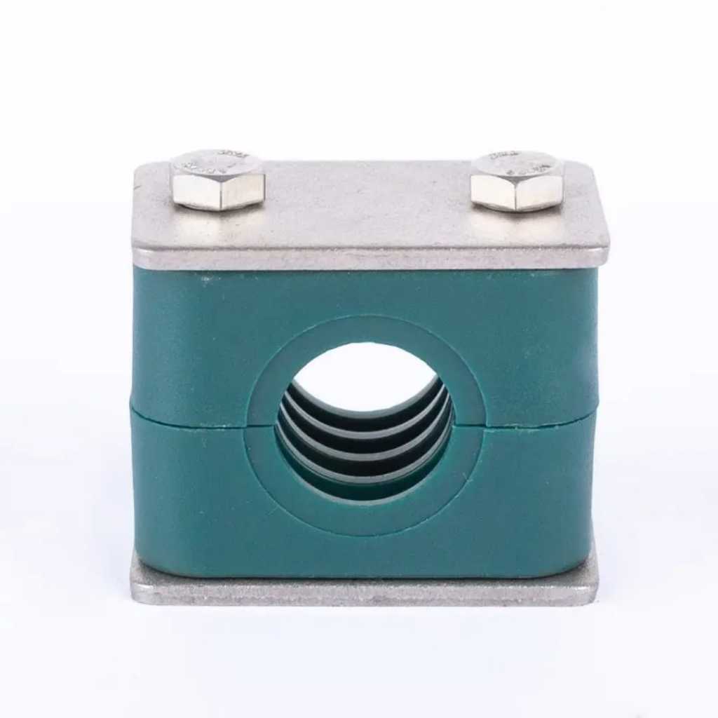 Jual klem pipa model STAUFF 1 jalur 20mm 22mm 25mm light duty double ...