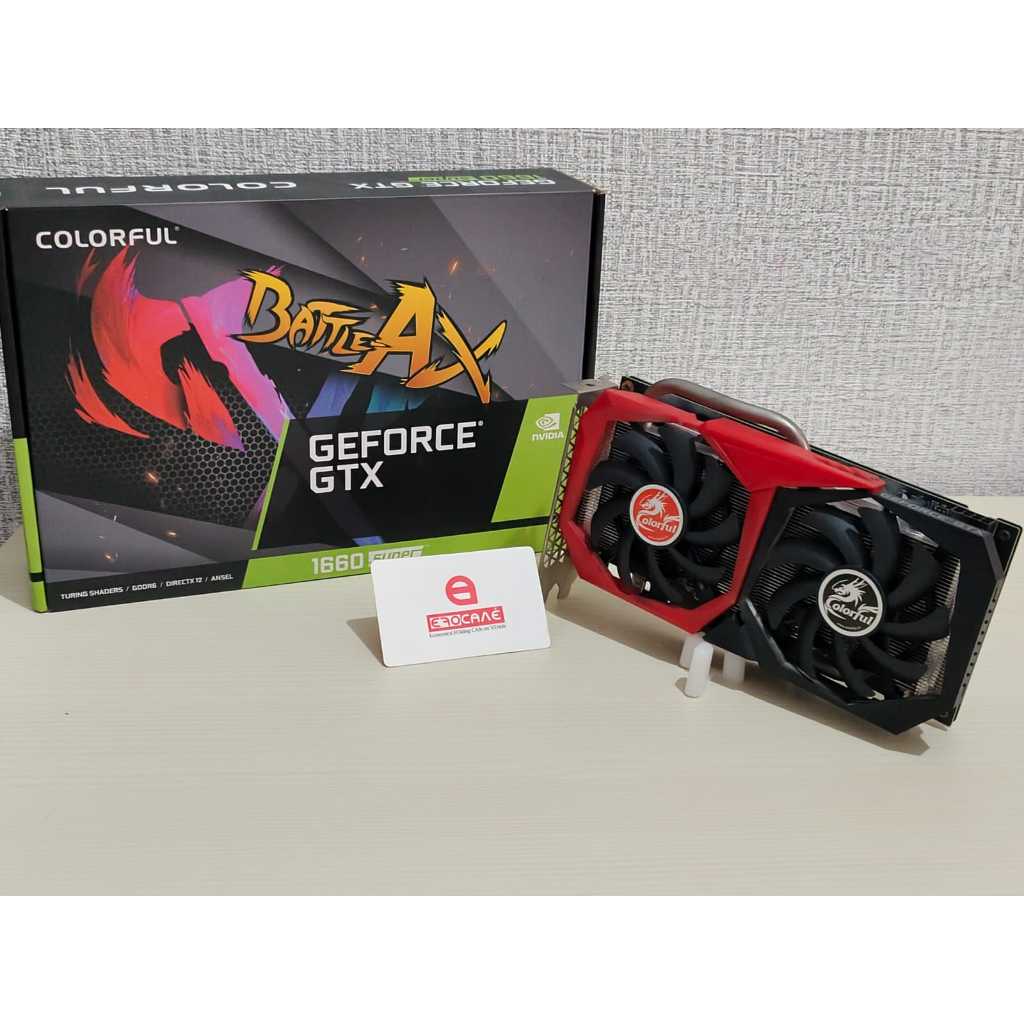 Jual VGA Colorful Battle AX GeForce GTX 1660 Super 6GB GDDR6 192-bit ...