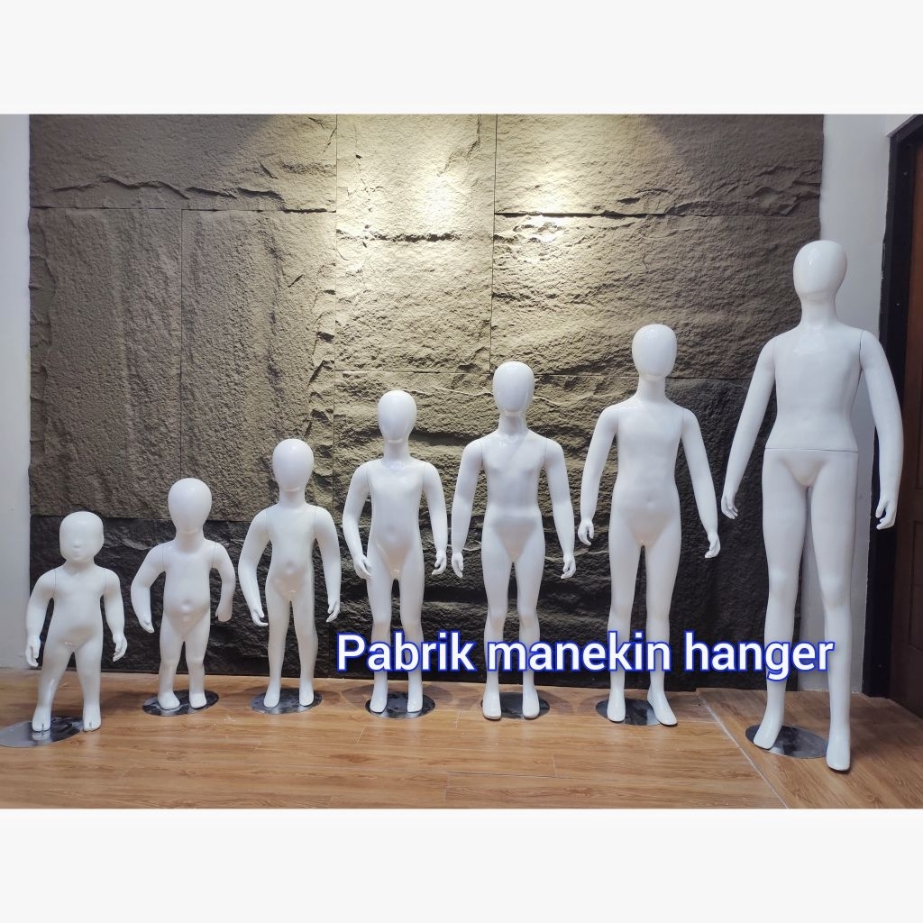 Jual manekin anak full body // manekin fiber anak full body // display ...