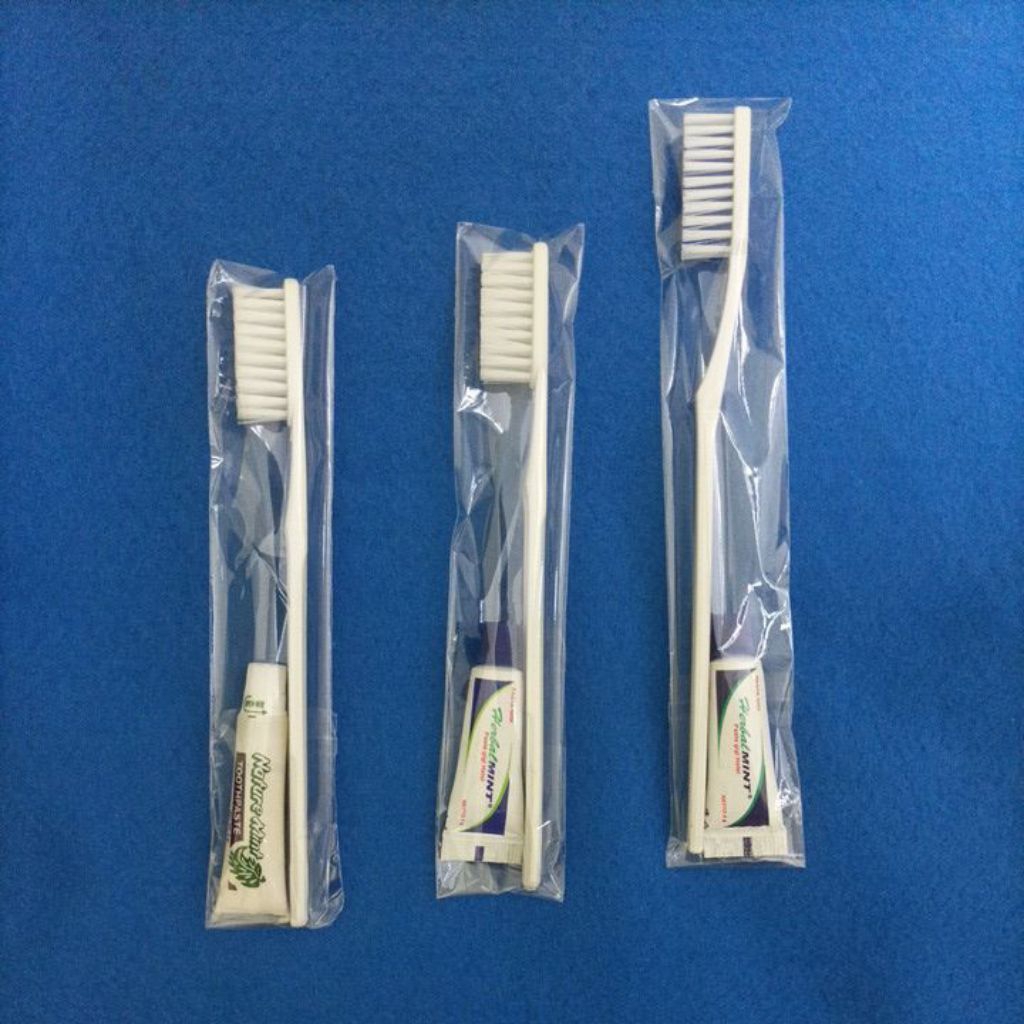 Jual sikat gigi hotel set odol BPOM 100 pcs | Shopee Indonesia