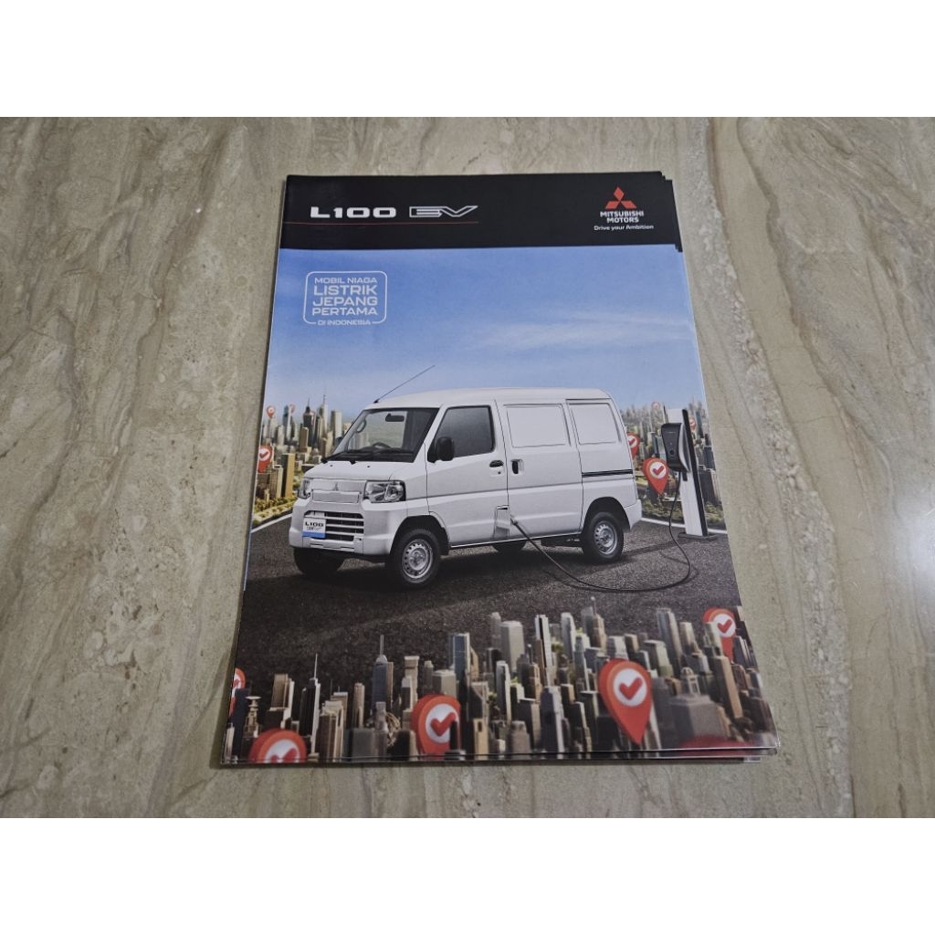 Jual brosur katalog mobil mitsubishi l100 ev 2024 leaflet | Shopee ...