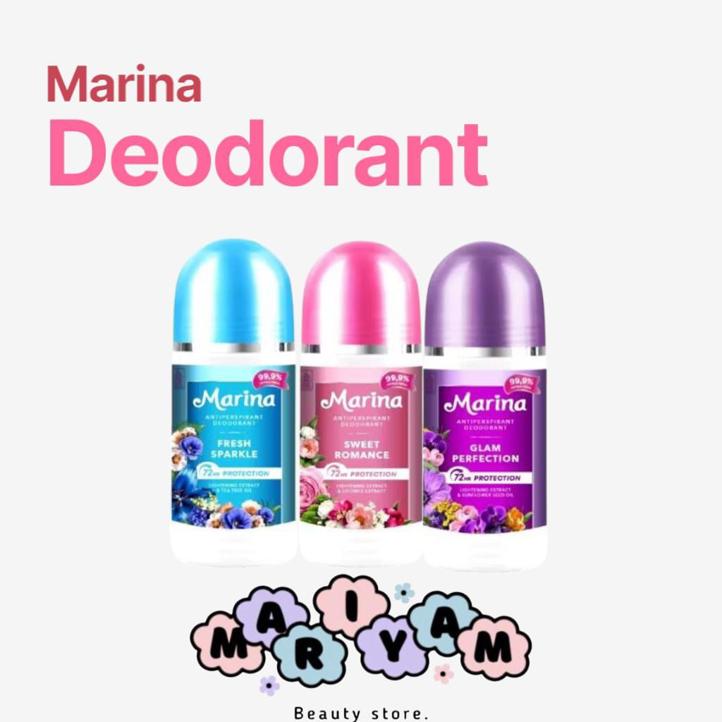 Jual Marina deodorant 50ml pilih varian | Shopee Indonesia