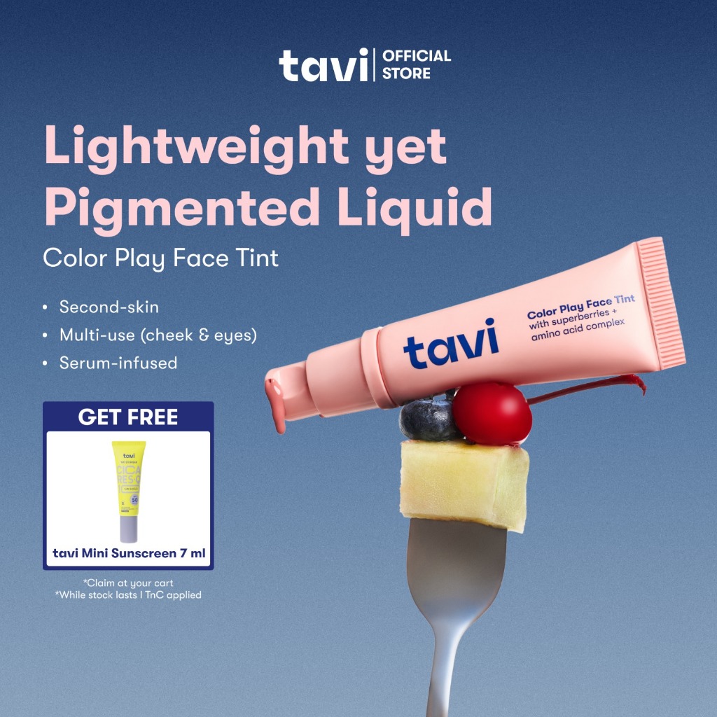 Jual [Creator Pcks] NEW PACK TAVI 3-in-1 Color Play Face Tint 9g (Tavi ...