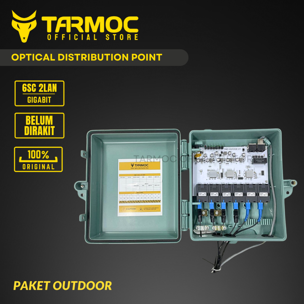 Jual Paket Outdoor Tarmoc TMC-6SC2G POE iIn 5-24V | Media Converter 6 ...