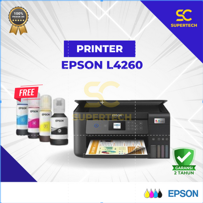 Jual PRINTER EPSON L4260 WIFI ALL IN ONE DUPLEX | Shopee Indonesia