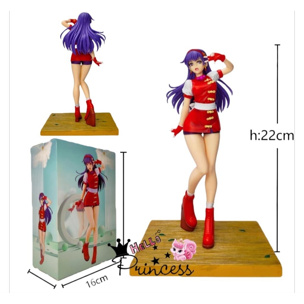 Jual Action Figure King Of Fighters Athena Asamiya Koleksi 22cm ...