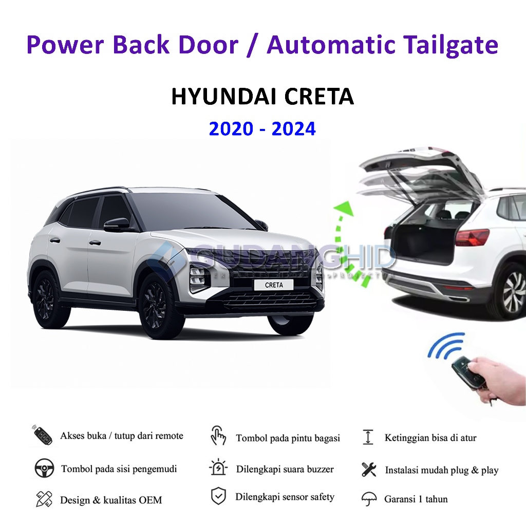 Jual Bagasi Otomatis Power Back Door Tailgate For Hyundai Creta 2020 ...