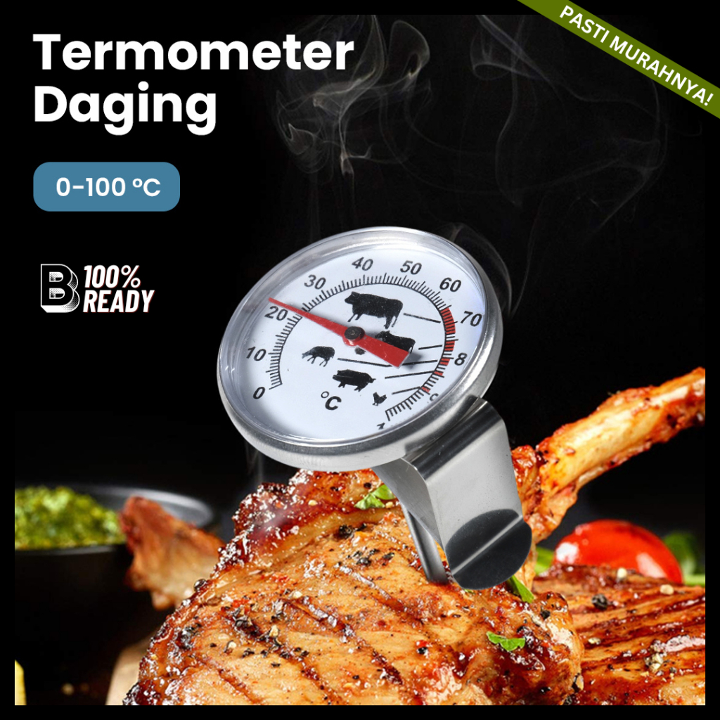 Jual [PROMO] Termometer / Termometer Makanan Daging / thermometer ...
