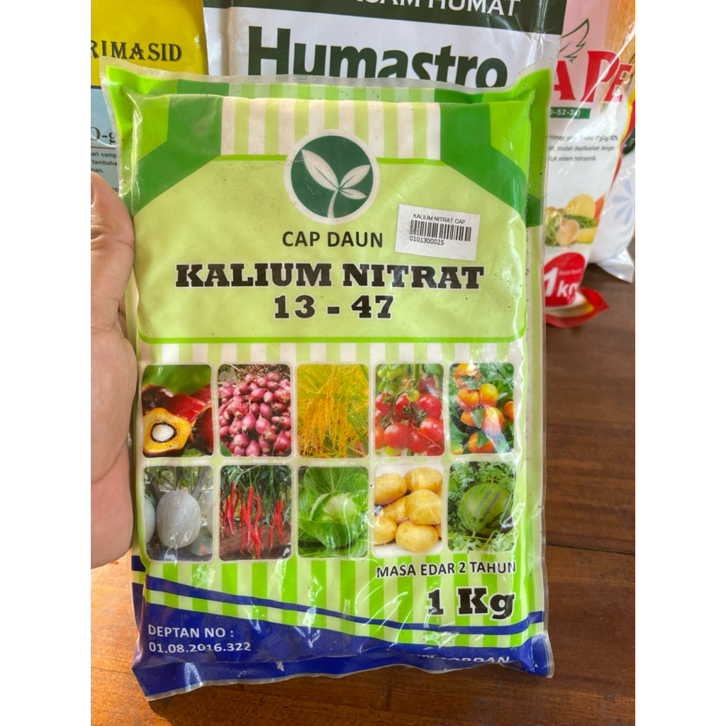 Jual Pupuk Kalium Nitrat 13-47 Cap Daun 1Kg | Shopee Indonesia