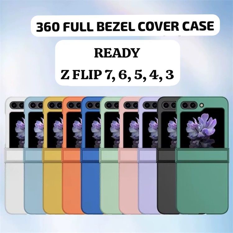 Jual 360 Protector Hard Case Matte Samsung Galaxy Z Flip 7 Flip 6 Flip ...