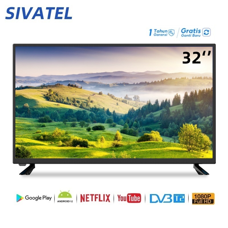 Jual Sivatel TV Android 32 Inch Smart TV LED Televisi Murah Youtube ...