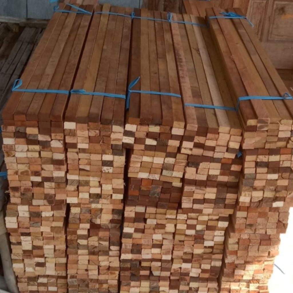 Jual Kayu ulin reng ukuran 2 cm x 3 cm panjang 1 cm/ kayu anti rayap ...