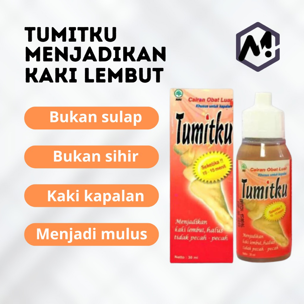 Jual TUMITKU Obat Herbal Kaki Pecah Dan Kering Penghalus Tumit Kaki ...
