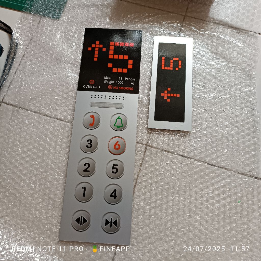 Jual {PENGIRIMAN 24 JAM} Tombol Lift Mainan Dummy Panel Elevator Photo ...