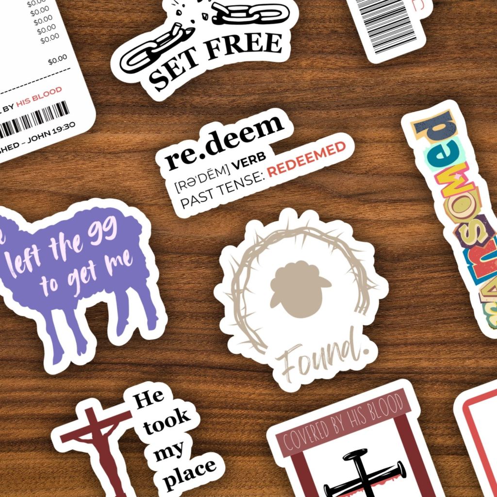 Jual Vinyl Sticker Pack Redemption - SALVATION Series - Stiker Rohani ...