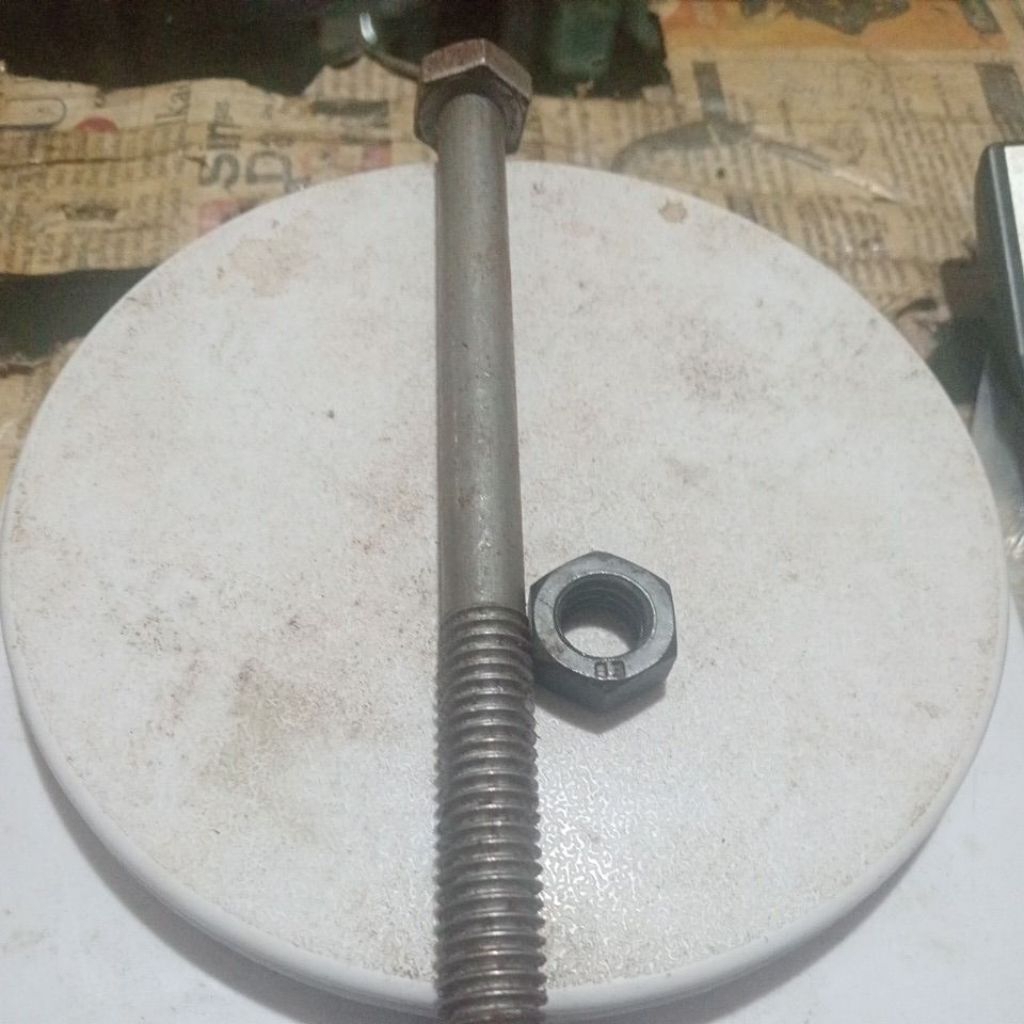 Jual baut 19/Baut mur Nc 1/2x6" (15cm) | Shopee Indonesia