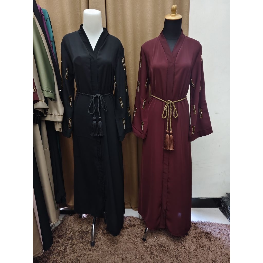Jual Abaya Exclusive Daniya fursan Outer Abaya mewah | Shopee Indonesia