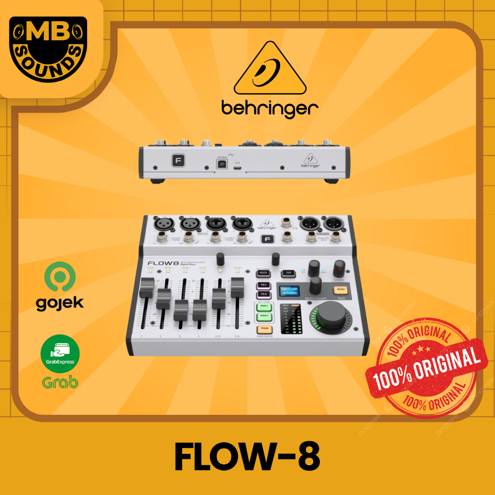 Jual BEHRINGER FLOW8 / FLOW 8 / FLOW-8 DIGITAL MIXER ORIGINAL | Shopee ...