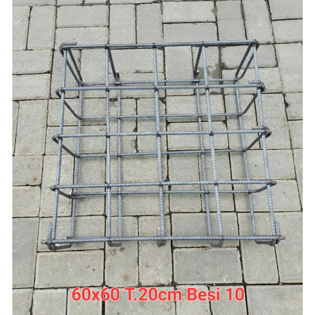 Jual Besi Cakar Ayam Untuk Pondasi Rumah Ukuran 60x60 Besi 10 Full SNI ...