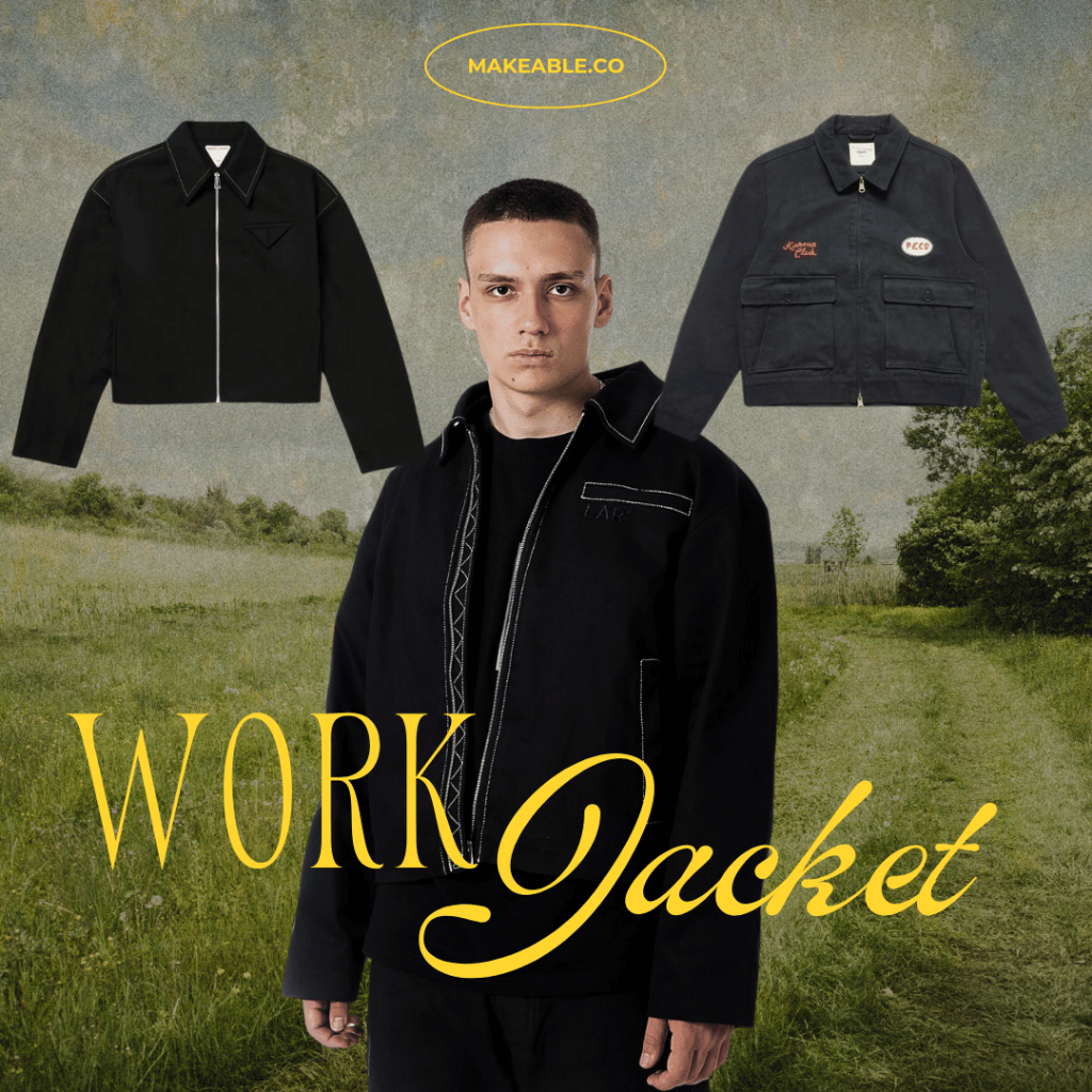 Jual WORK JACKET BOXY CUSTOM | Shopee Indonesia