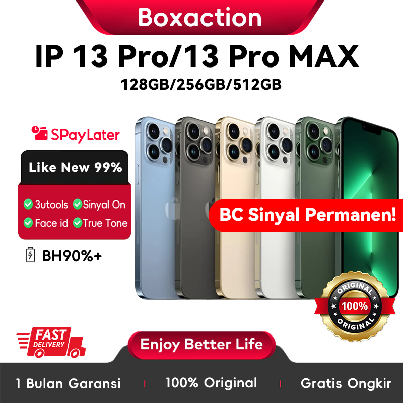 Jual BC IP 13 PRO/IP 13 PRO MAX （Imei daftar）No Recond No Refurb Good Conditions Like New ip 13 ...