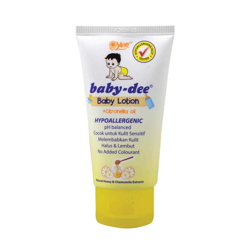 Jual Baby-Dee Baby Lotion Citronella Oil Hypoallergenic Natural Honey ...