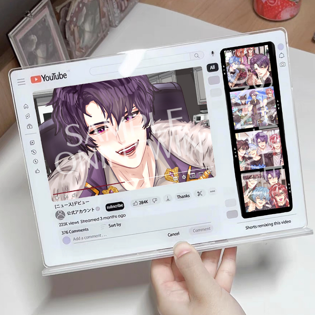 Jual Standee youtube artprint Sol4ce by onintwin / photo strip sol4ce ...