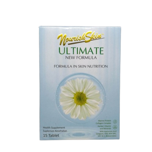 Jual NOURISH SKIN ULTIMATE NEW FORMULA TAB 30S ( 1 BOX = 30 TAB ...
