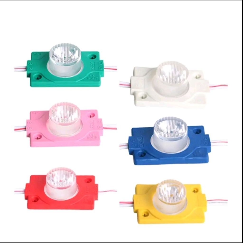 Jual Lampu LED MODUL 1 mata 12VOLT dan 24VOLT 1.5 WATT WATERPROOF ...