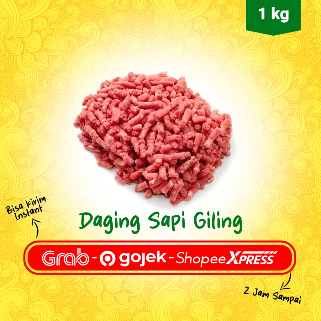 Jual Daging Sapi Giling – Fresh dan Higienis | Siap Masak | Shopee ...