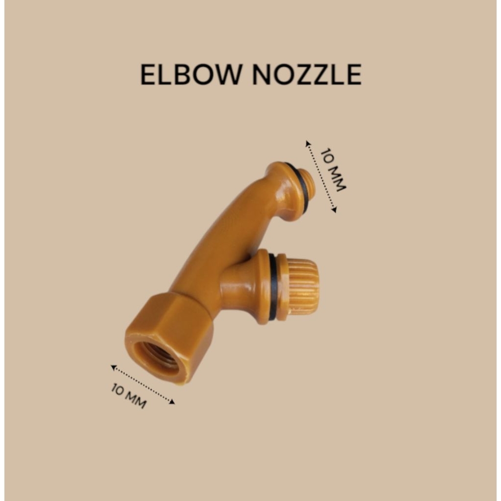 Jual Elbow Model Y Nozzle Sprayer PB Malaysia Ukuran Drat 10MM | Shopee ...