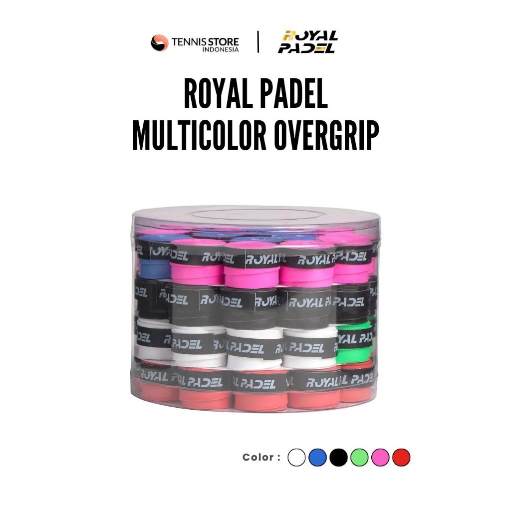 Jual Grip Padel / Tenis / Badminton Royal Padel Multicolor Overgrip ...