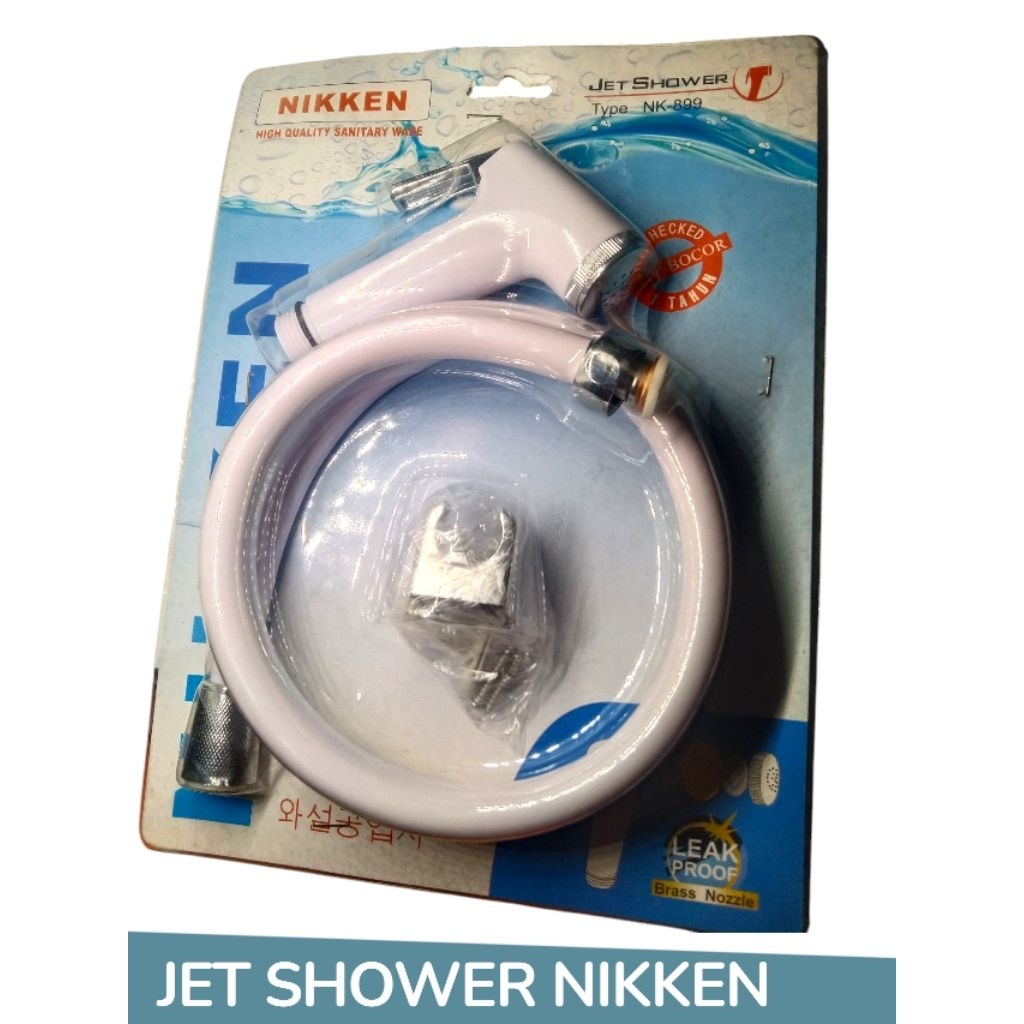 Jual SHOWER CLOSED NIKKEN/JET SHOWER PUTIH | Shopee Indonesia