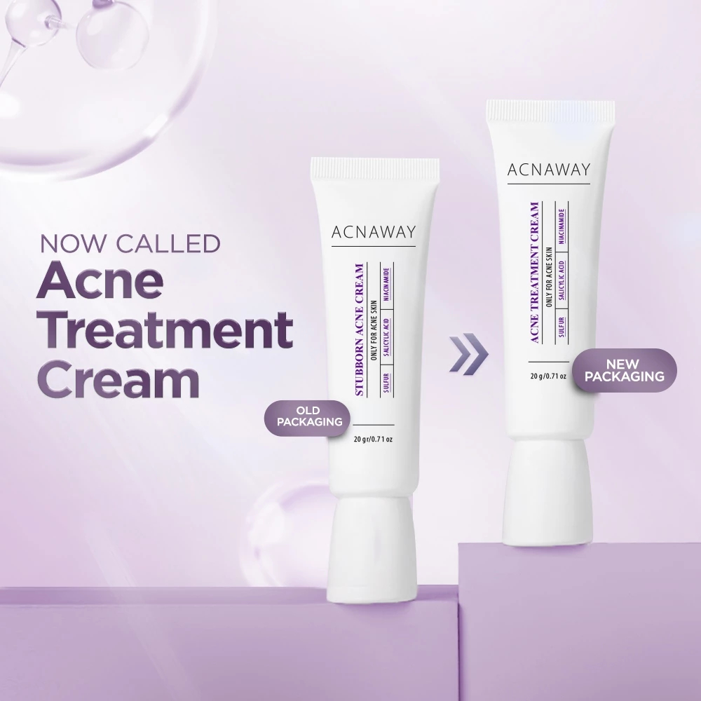 Jual ACNAWAY Acne Treatment Cream Stubborn Acne Cream Krim Jerawat Acne ...