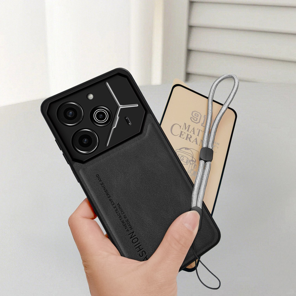 Jual 2 dalam 1 Casing Tecno Pova 6 Pro Pova 6 LI9 Softcase Kulit ...