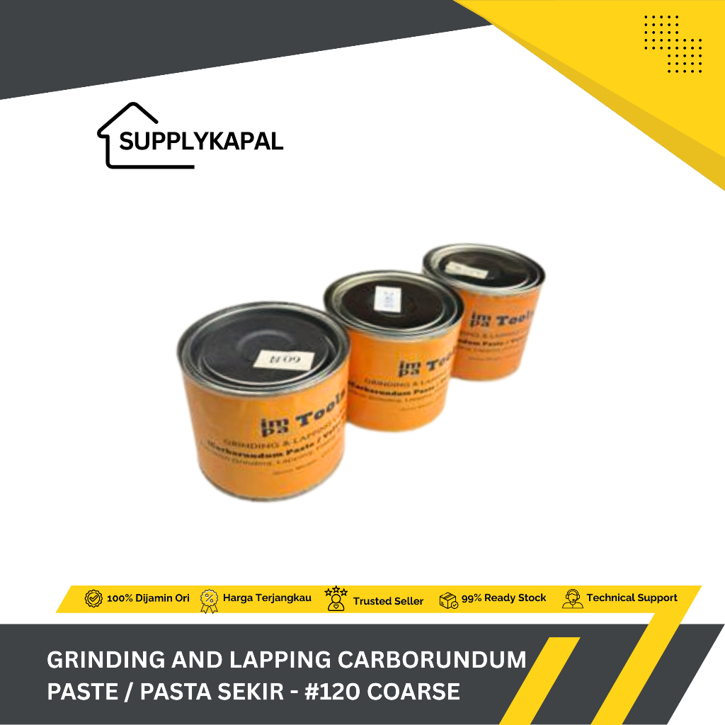 Jual Grinding and Lapping Carborundum Paste / Pasta Sekir - #120 COARSE ...