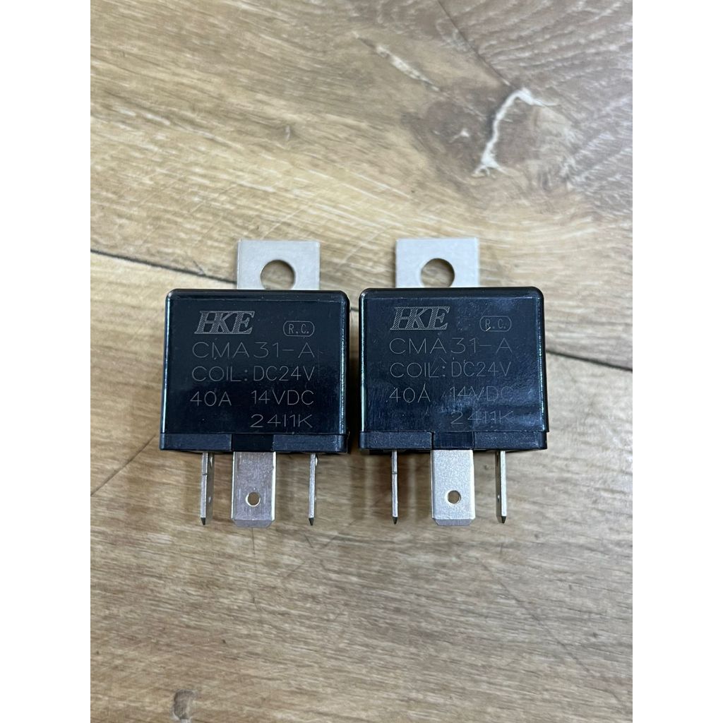 Jual Relay Mobil 24V 4 pin HKE / Relay Mobil 24V 4 kaki HKE | Shopee ...