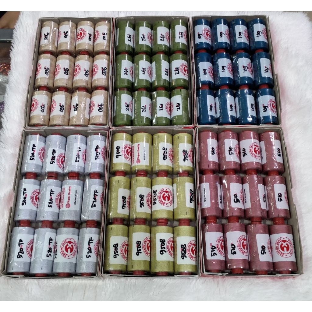 Jual Benang Jahit EXTRA 500Hs-40/2 PART 2 | Shopee Indonesia