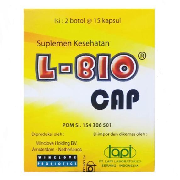 Jual L-Bio Kapsul Original - Probiotik Anak - Obat Diare Anak ...
