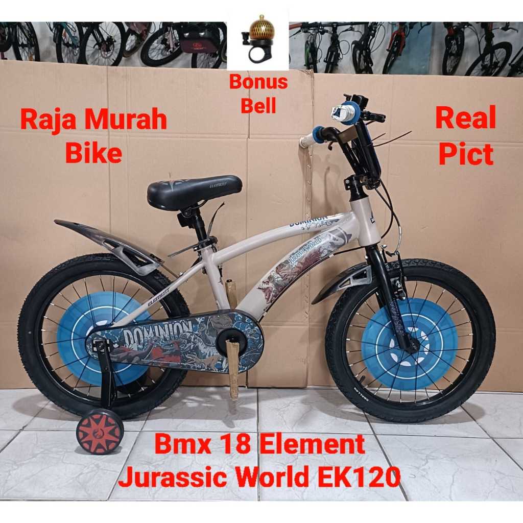 Jual Sepeda Anak Bmx 18 Inch Element Jurassic World Dominion EK120 ...