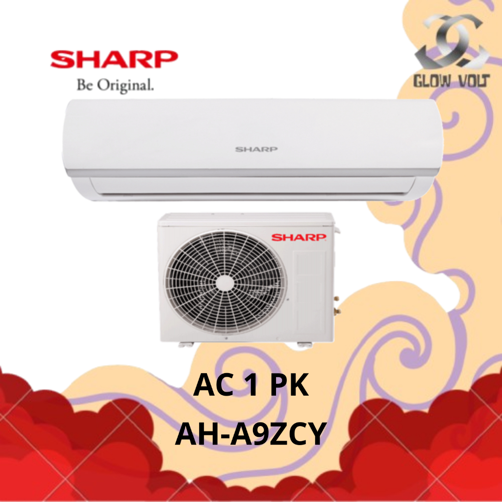 Jual AC SHARP 1 PK AH-A9ZCY INDOOR AC PENDINGIN RUANGAN | Shopee Indonesia