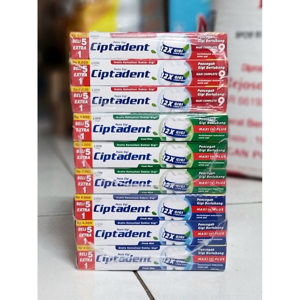 Jual Ciptadent Maxi 75g (Beli 5 Gratis1) | Shopee Indonesia